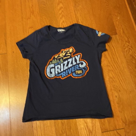 Disney | Tops | Disney Grizzly River Run Xl Navy T Shirt Just Like ...